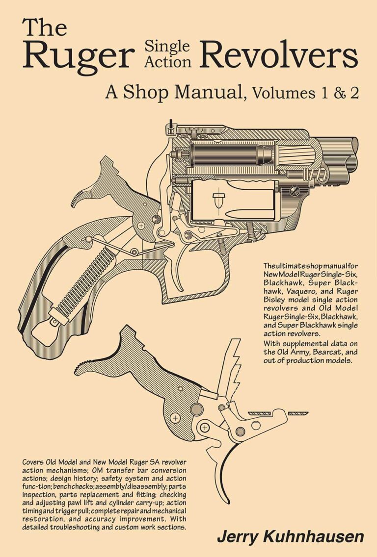 Ruger Single Action Revolvers Shop Manual, Vols. I & II - Heritage Gun ...